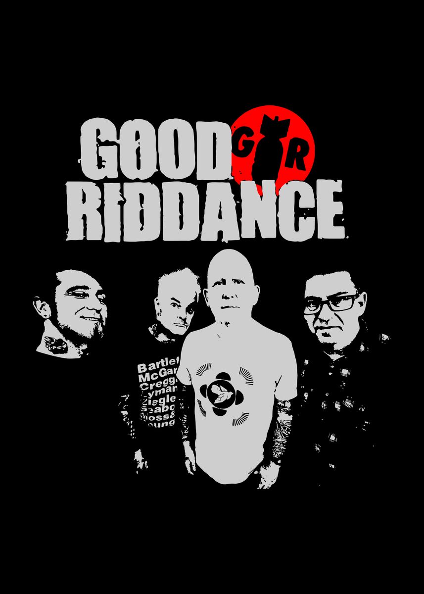 'Good Riddance Band Logo' Poster, picture, metal print, paint by Eva ...