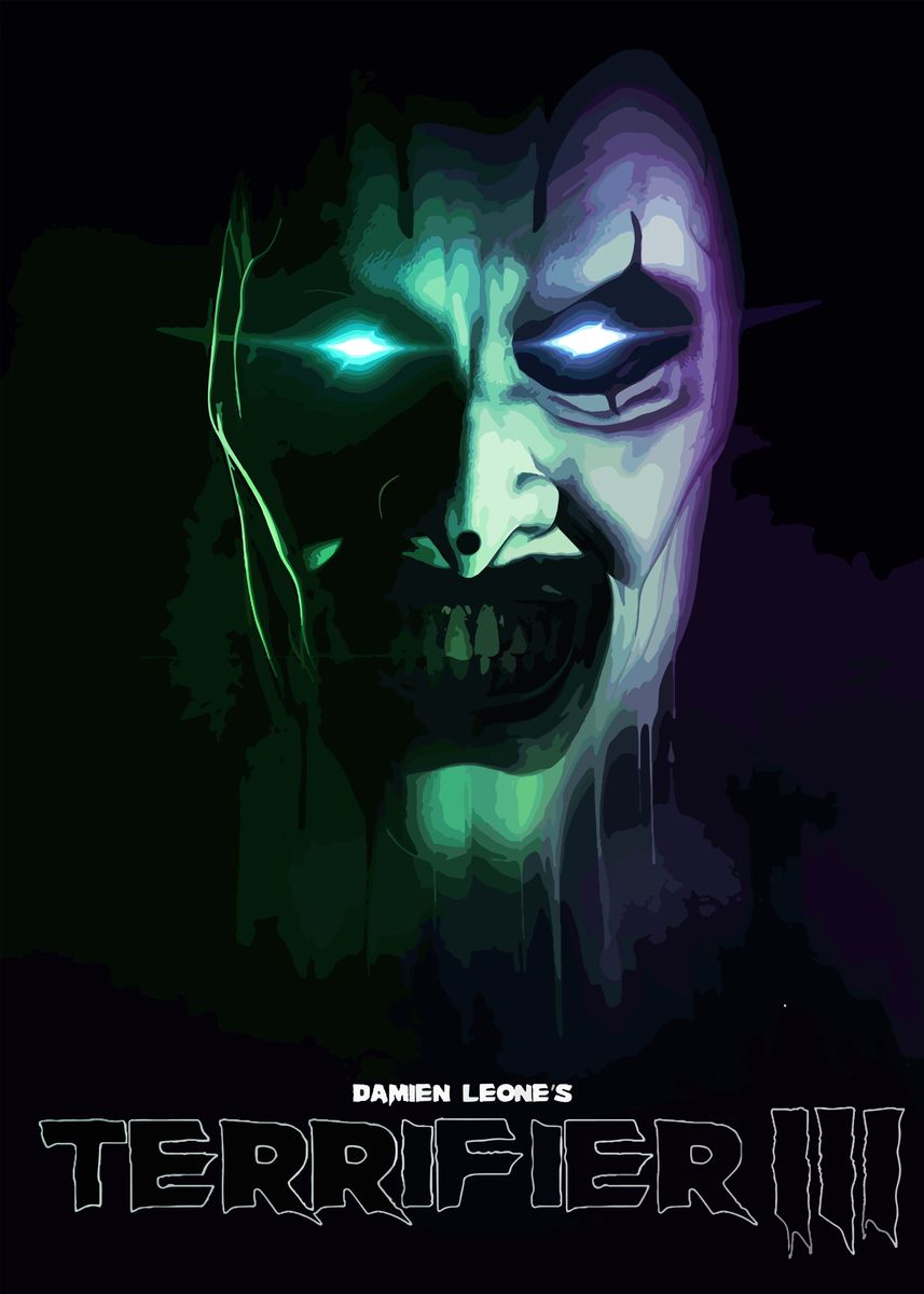 'terrifier 3' Poster, picture, metal print, paint by indah namanya ...