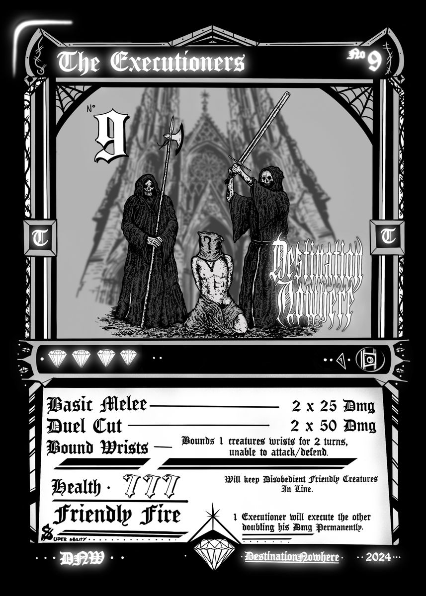 'DNW TCG Art The Executioners' Poster, picture, metal print, paint by ...