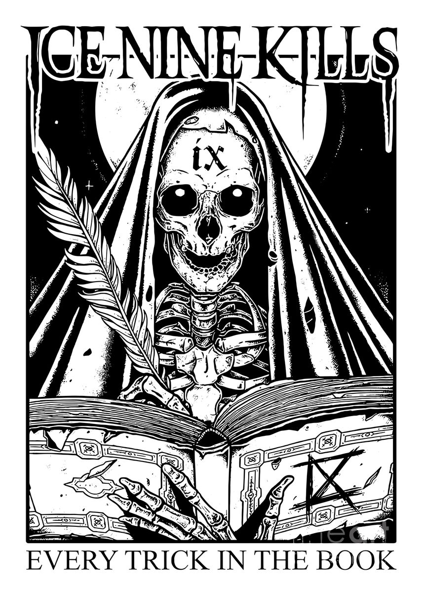 'Ice Nine Kills Band Logo' Poster, picture, metal print, paint by ...