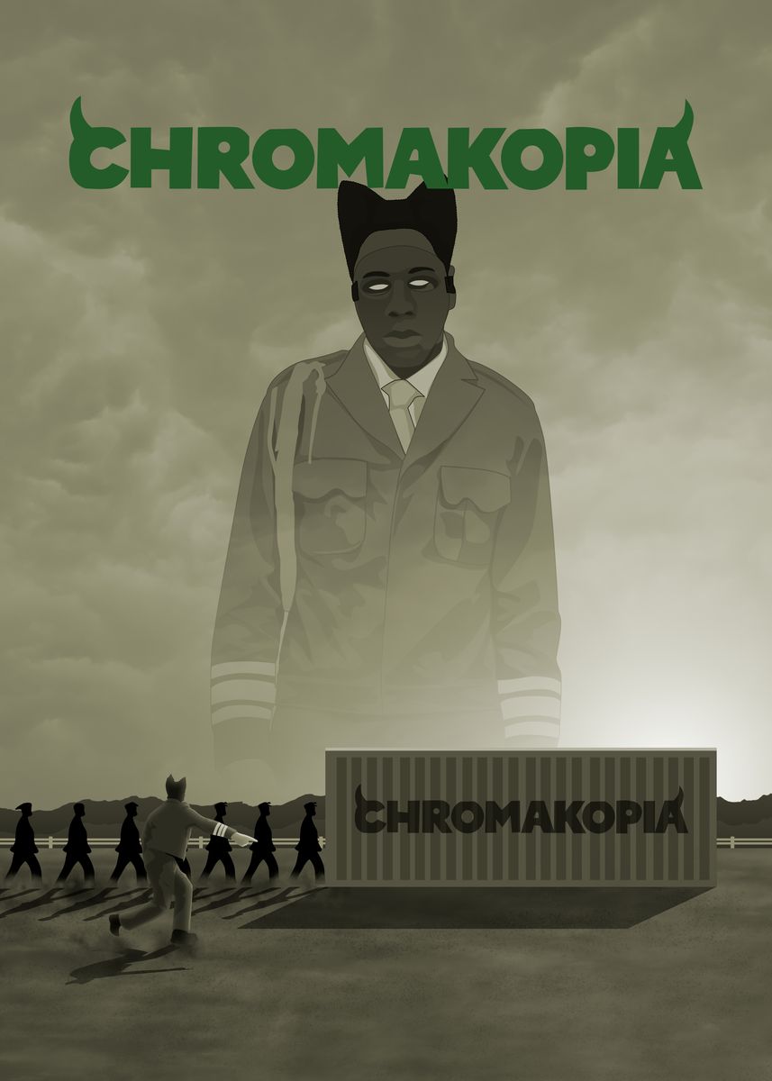 'Chromakopia Clip' Poster, picture, metal print, paint by geeks holic ...