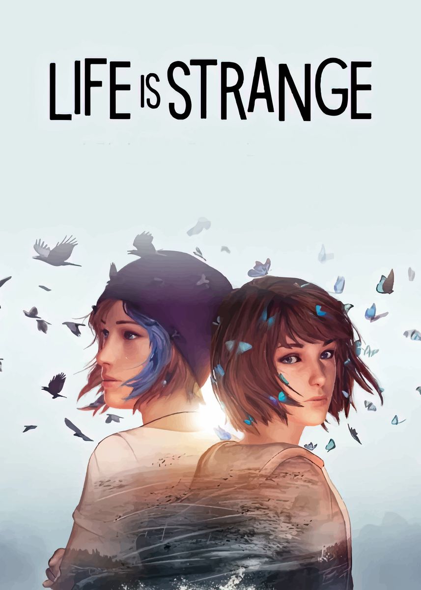'Life is Strange Poster' Poster, picture, metal print, paint by the big ...