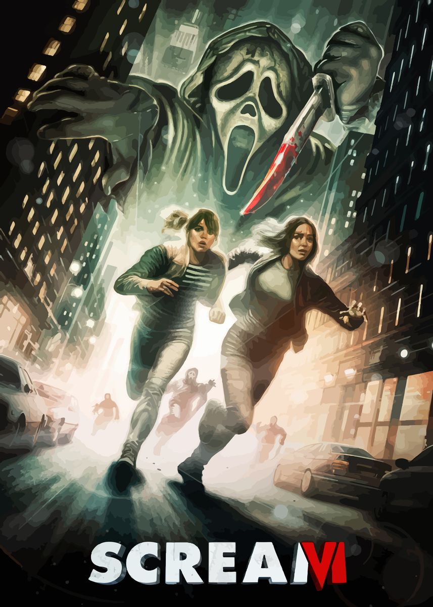 'Scream Poster' Poster, picture, metal print, paint by Rans Studio ...