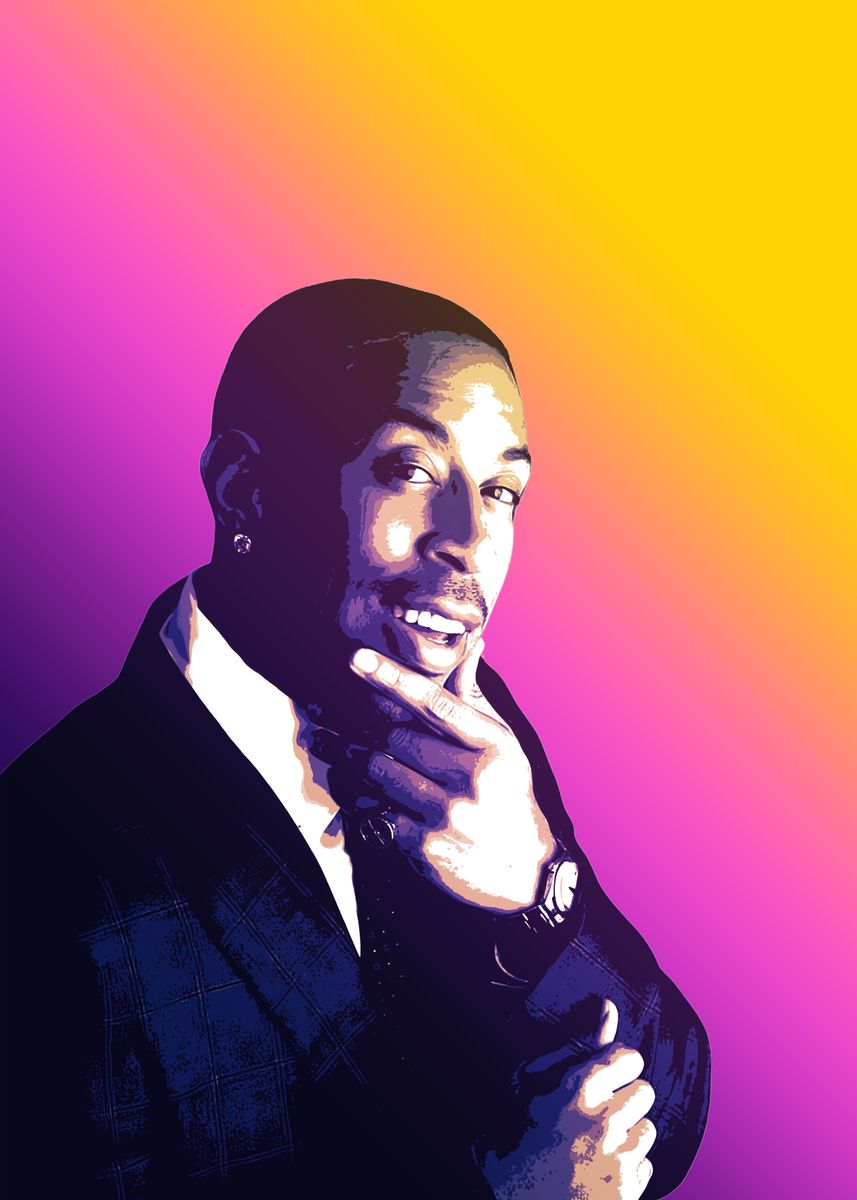 'Ludacris Pop Art Style' Poster, picture, metal print, paint by ron art ...