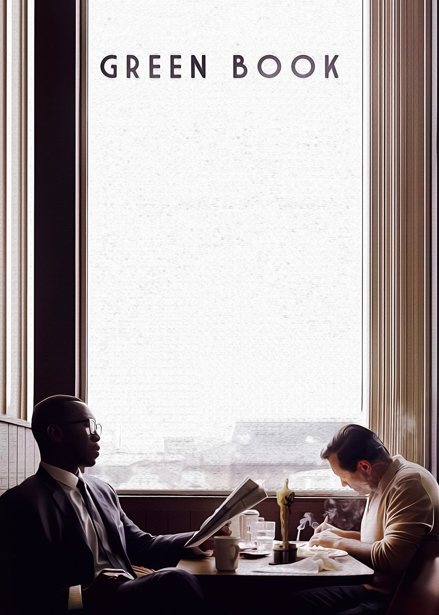 'Green Book Movie Poster' Poster, picture, metal print, paint by | Displate