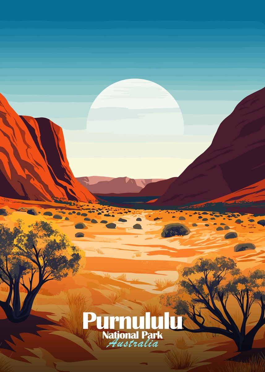 'Purnululu National Park' Poster, picture, metal print, paint by Logan ...