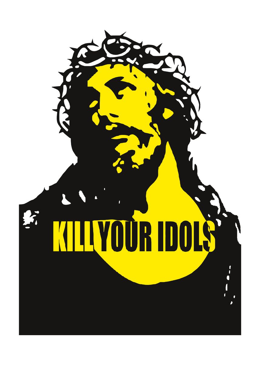'Kill Your Idols Band Logo' Poster, picture, metal print, paint by ...