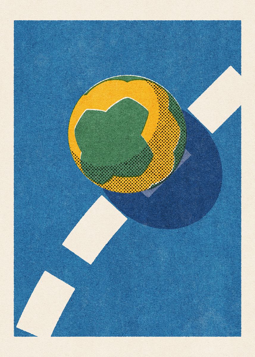 'Handball - II b' Poster, picture, metal print, paint by Daniel ...