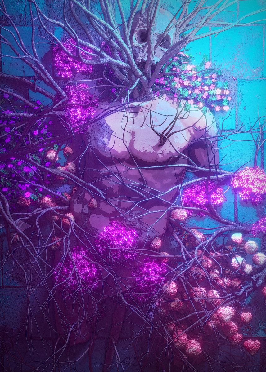 'Retaliation' Poster, picture, metal print, paint by Marischa Becker ...