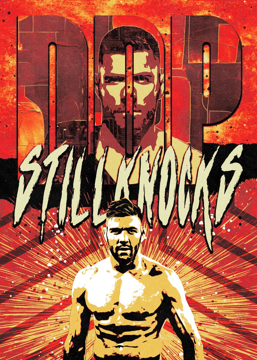 'Dricus Du Plessis ' Poster, picture, metal print, paint by ZARIK ...