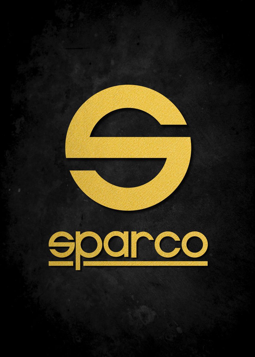 'Sparco Logo' Poster, picture, metal print, paint by yunur mawan | Displate