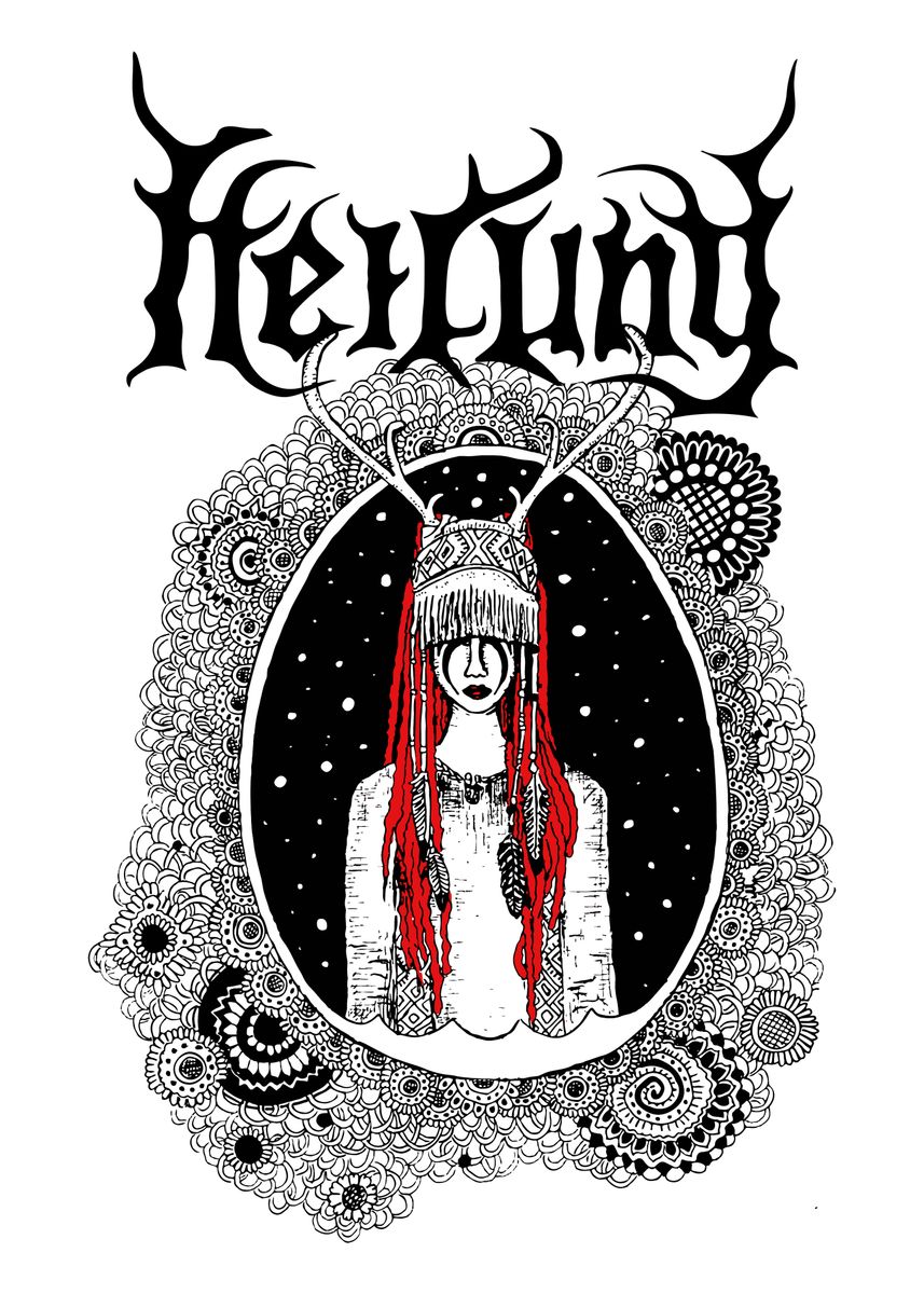 'Heilung Band Logo' Poster, picture, metal print, paint by Chelsea ...