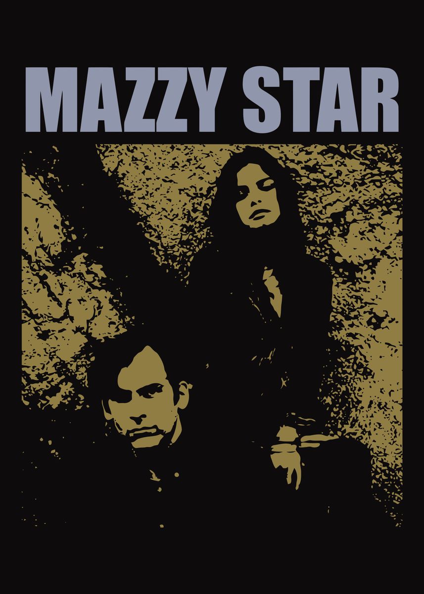 'Mazzy Star Band Poster' Poster, picture, metal print, paint by Chelsea ...