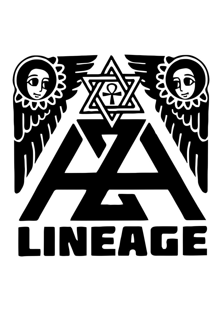 'Aza Lineage Band Logo' Poster, picture, metal print, paint by Beverly ...