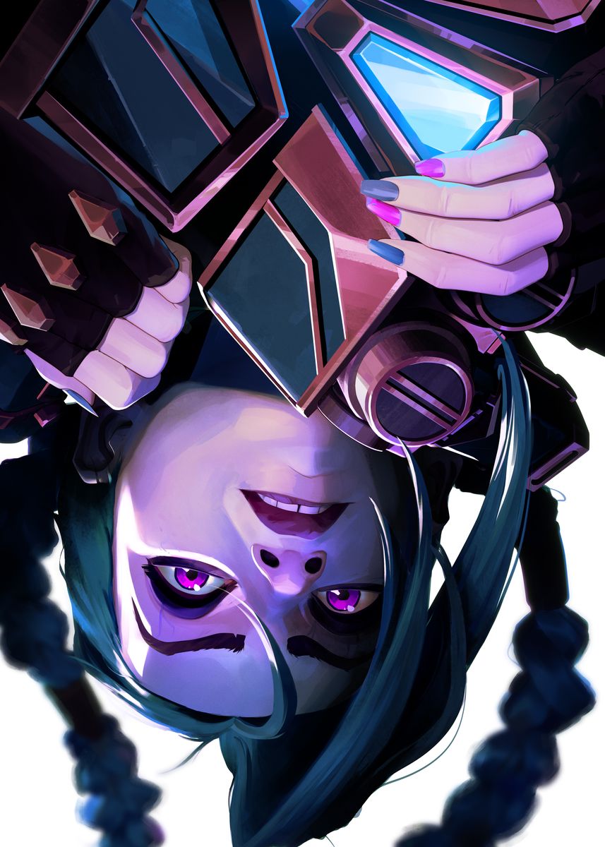 'Turning Things Upside Down' Poster, picture, metal print, paint by ...