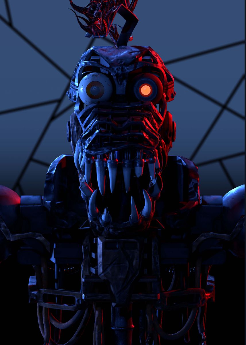 'FNAF Animatronic' Poster, picture, metal print, paint by jacki dit ...