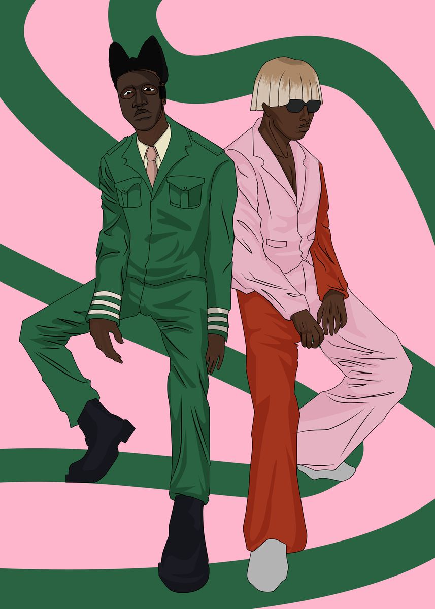 'Chromakopia igor' Poster, picture, metal print, paint by geeks holic ...