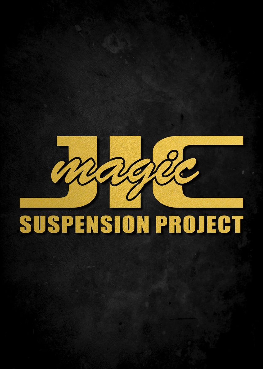 'JIC Magic Suspension Project Logo' Poster, picture, metal print, paint ...