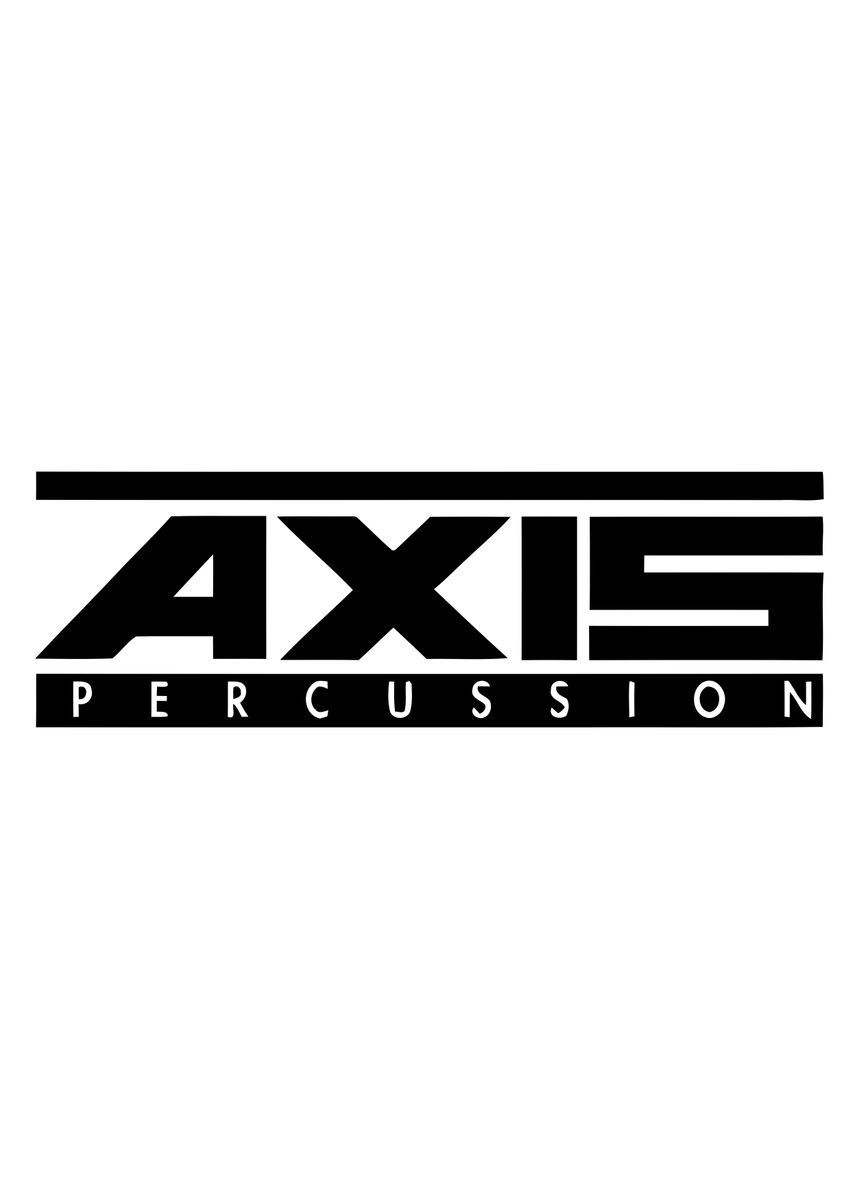 'Axis Percussion Logo' Poster, picture, metal print, paint by barbergrace | Displate