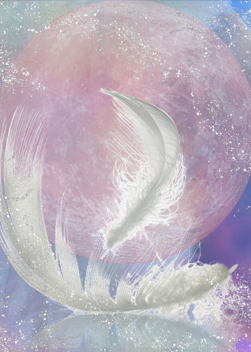 'Angel Fantasy' Poster, picture, metal print, paint by Jennifer Salinas ...