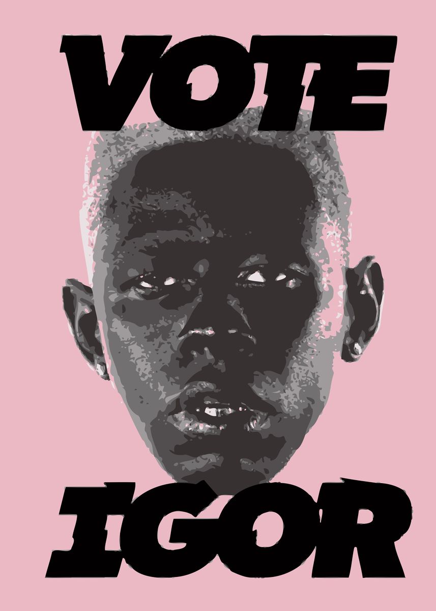 'Tyler, the Creator 'Igor' Poster' Poster, picture, metal print, paint ...