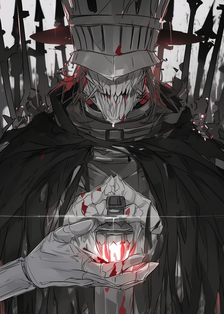 'Dark Fantasy Character' Poster, picture, metal print, paint by Sumi ...