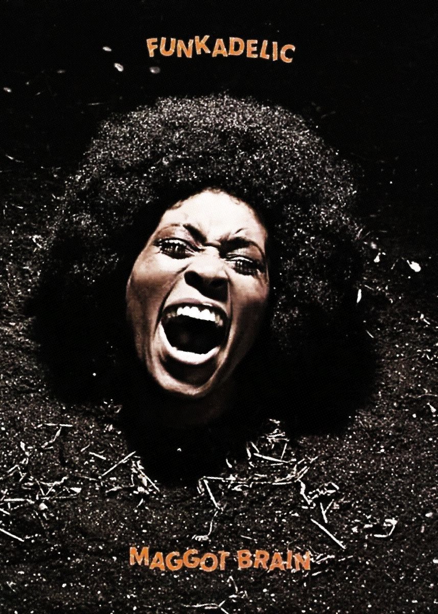 'Funkadelic Rapper Music' Poster, picture, metal print, paint by ...