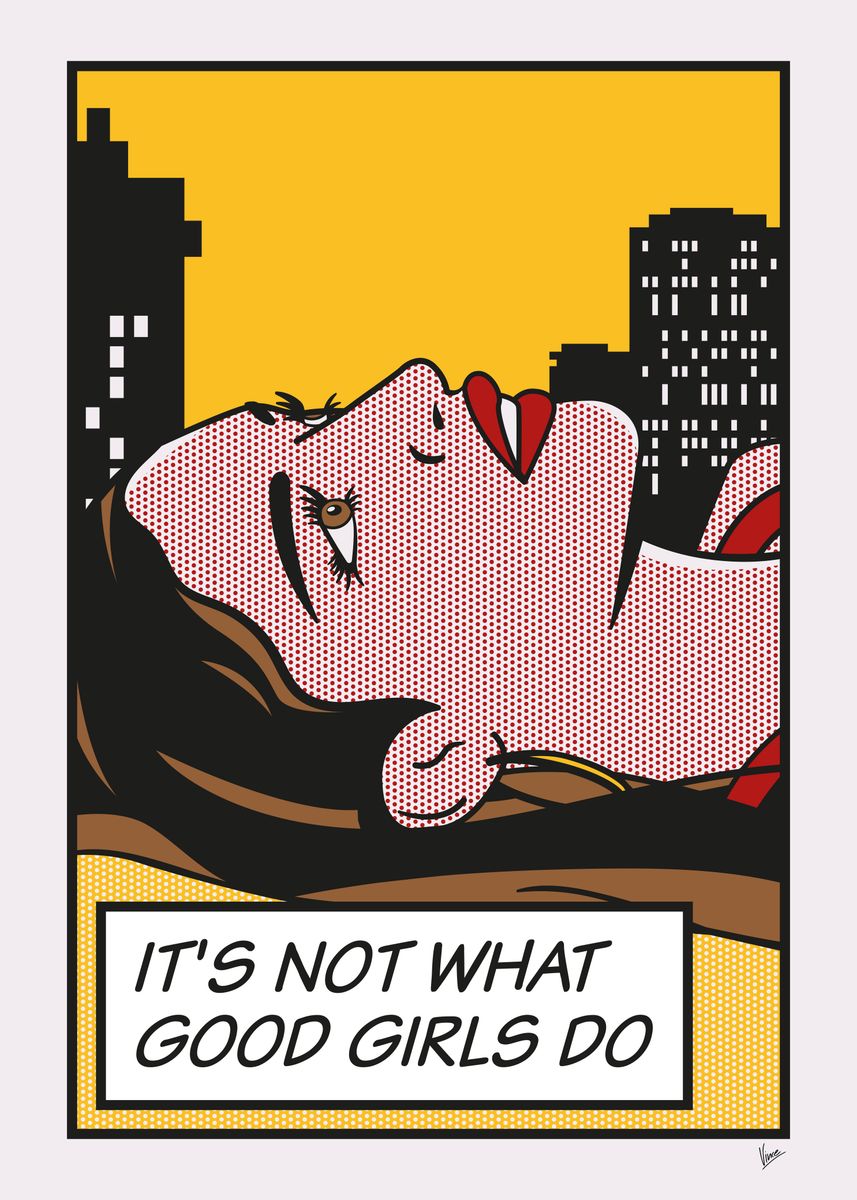 'No016 Emily Willis' Poster, picture, metal print, paint by Chungkong Art | Displate