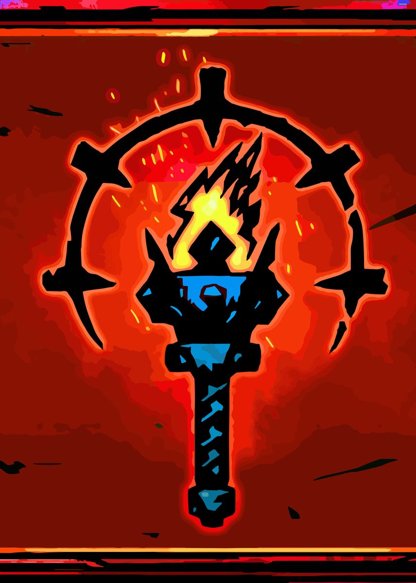 'Dungeon Torch ' Poster, picture, metal print, paint by Gober Boy ...