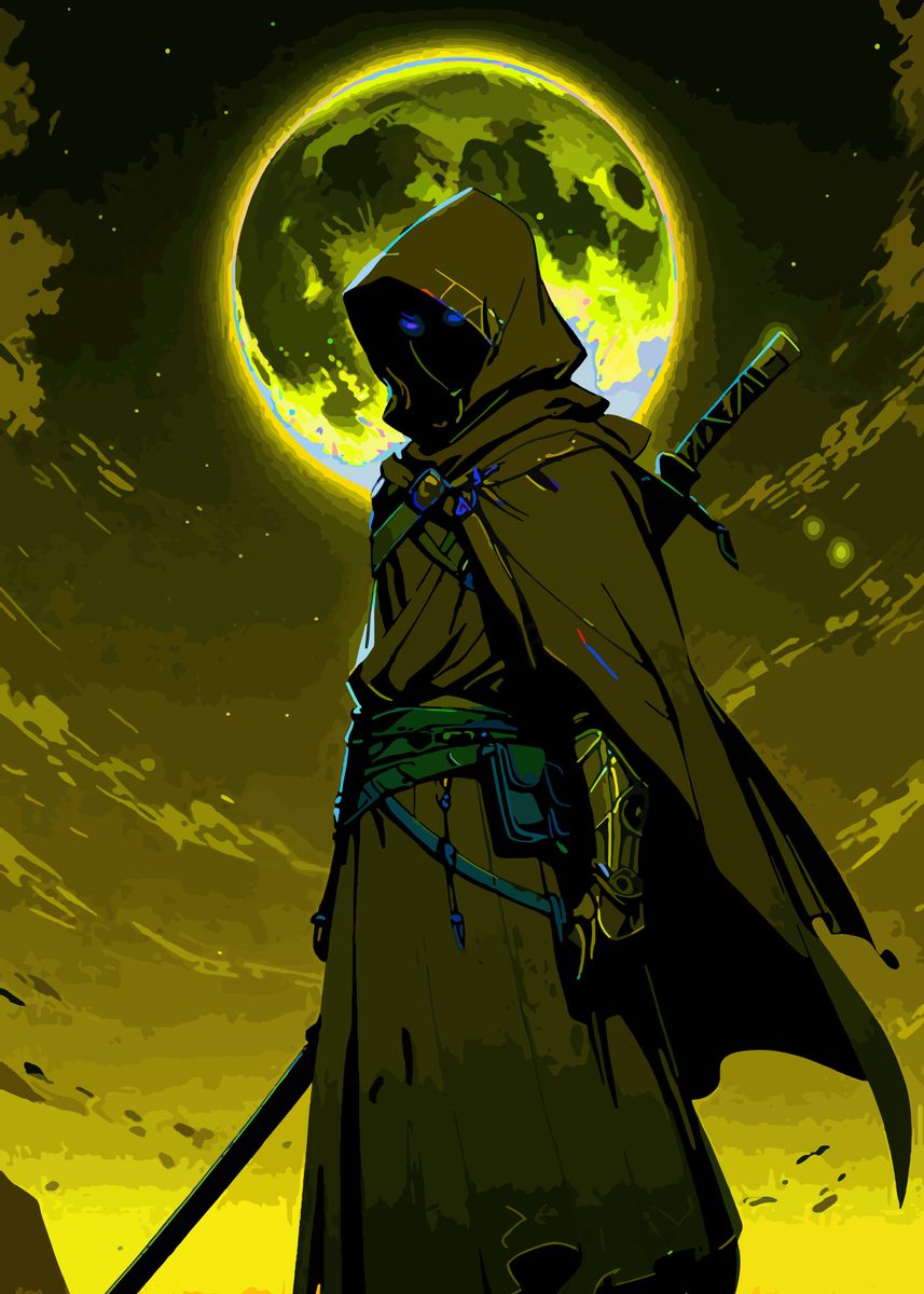 'Wizard Magic Sword' Poster, picture, metal print, paint by Gitting Art ...