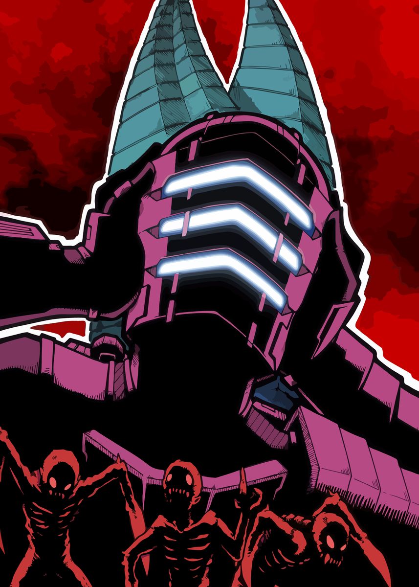 'Fantasy dead space' Poster, picture, metal print, paint by Rokki ...