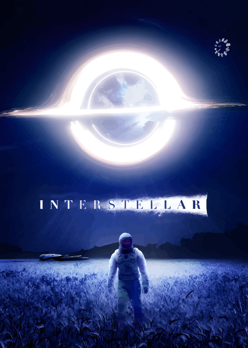 'Interstellar Movie Poster' Poster, picture, metal print, paint by ...