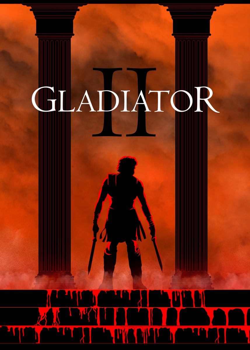 'Gladiator II Poster' Poster, picture, metal print, paint by geeks ...
