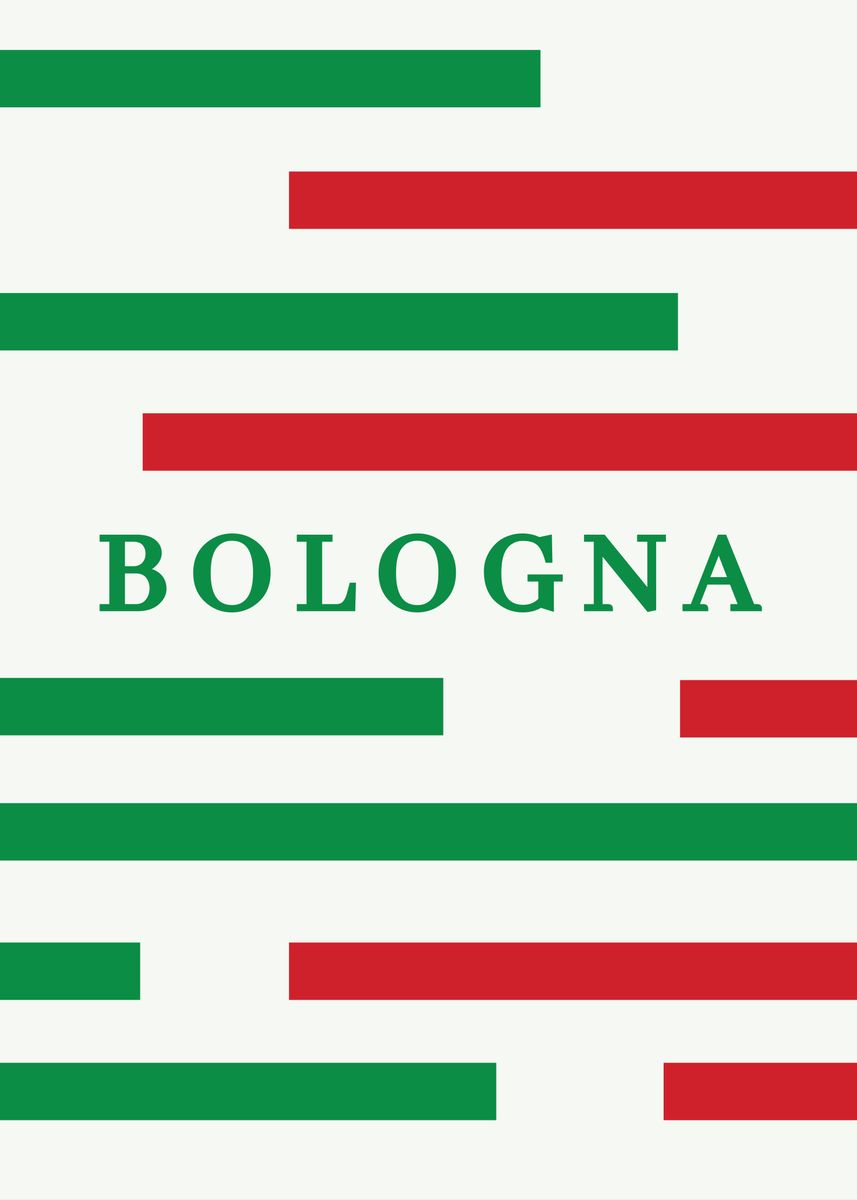 'Bologna City Logo' Poster, picture, metal print, paint by ...