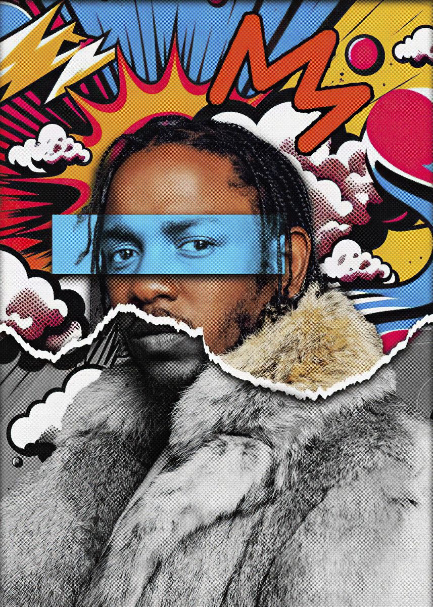 'A$AP Rocky' Poster, picture, metal print, paint by taylor maria | Displate