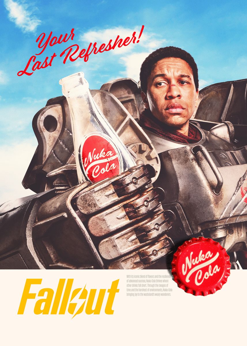 'Your Last Refresher!' Poster, picture, metal print, paint by Fallout ...