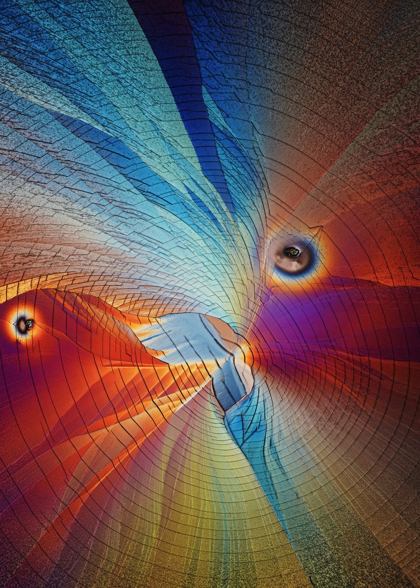 'Abstract Eye Pattern' Poster, picture, metal print, paint by Jaroslaw ...