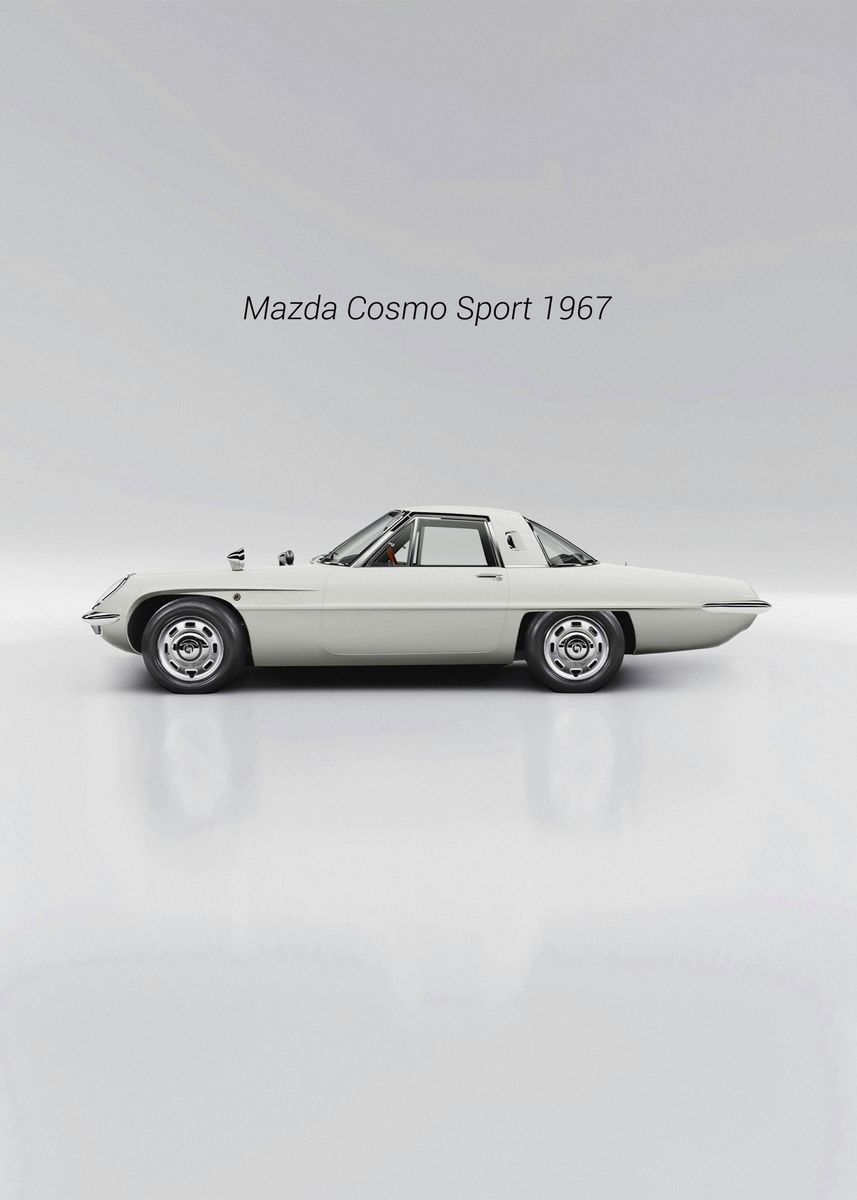 'Mazda Cosmo Sport 1967' Poster, picture, metal print, paint by One ...