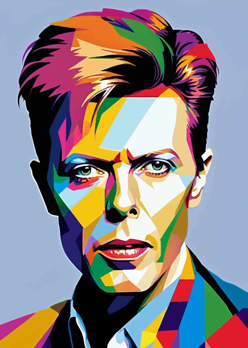 'Star Singer Pop Art' Poster, picture, metal print, paint by MIROKU ...