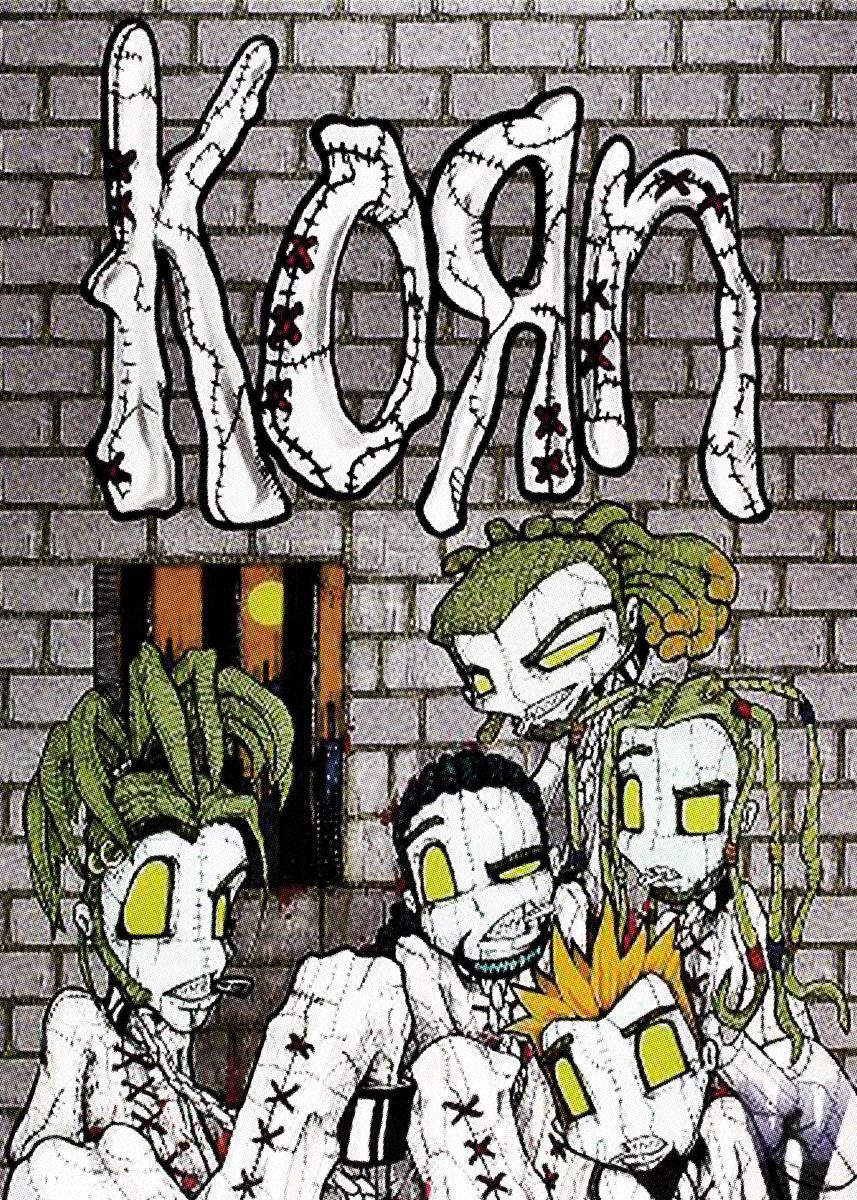 'Korn Rock Band Music Metal' Poster, picture, metal print, paint by ...