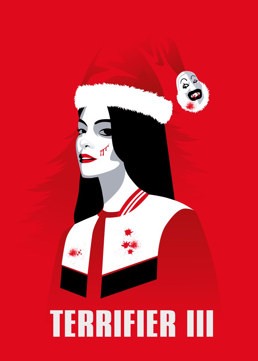 'Terrifier III Poster' Poster, picture, metal print, paint by geeks ...