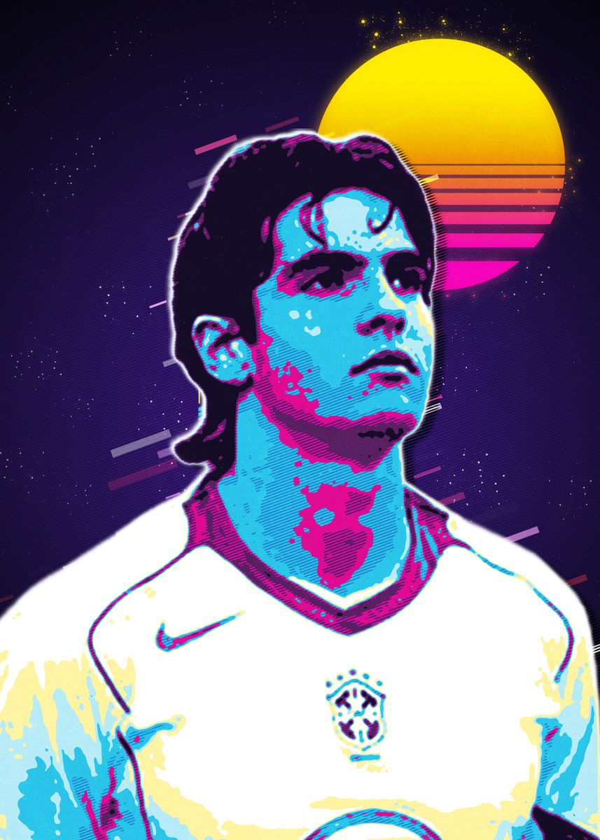 'Kaka Football Art' Poster, picture, metal print, paint by Nusi uci ...