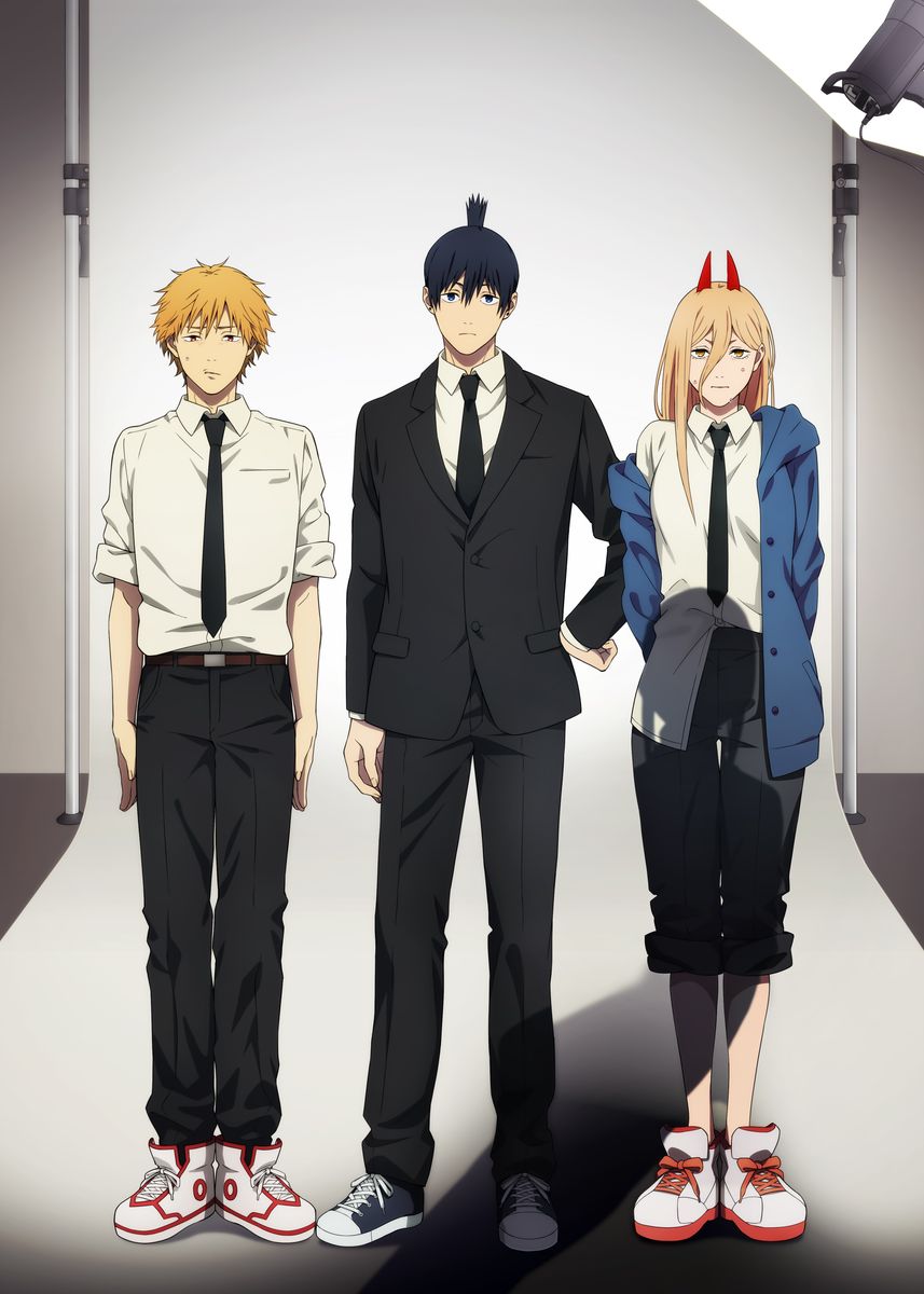 'Special Squad' Poster, picture, metal print, paint by Chainsaw Man | Displate