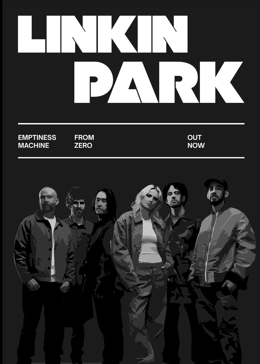 'Linkin Park Album Cover' Poster, picture, metal print, paint by Elg ...