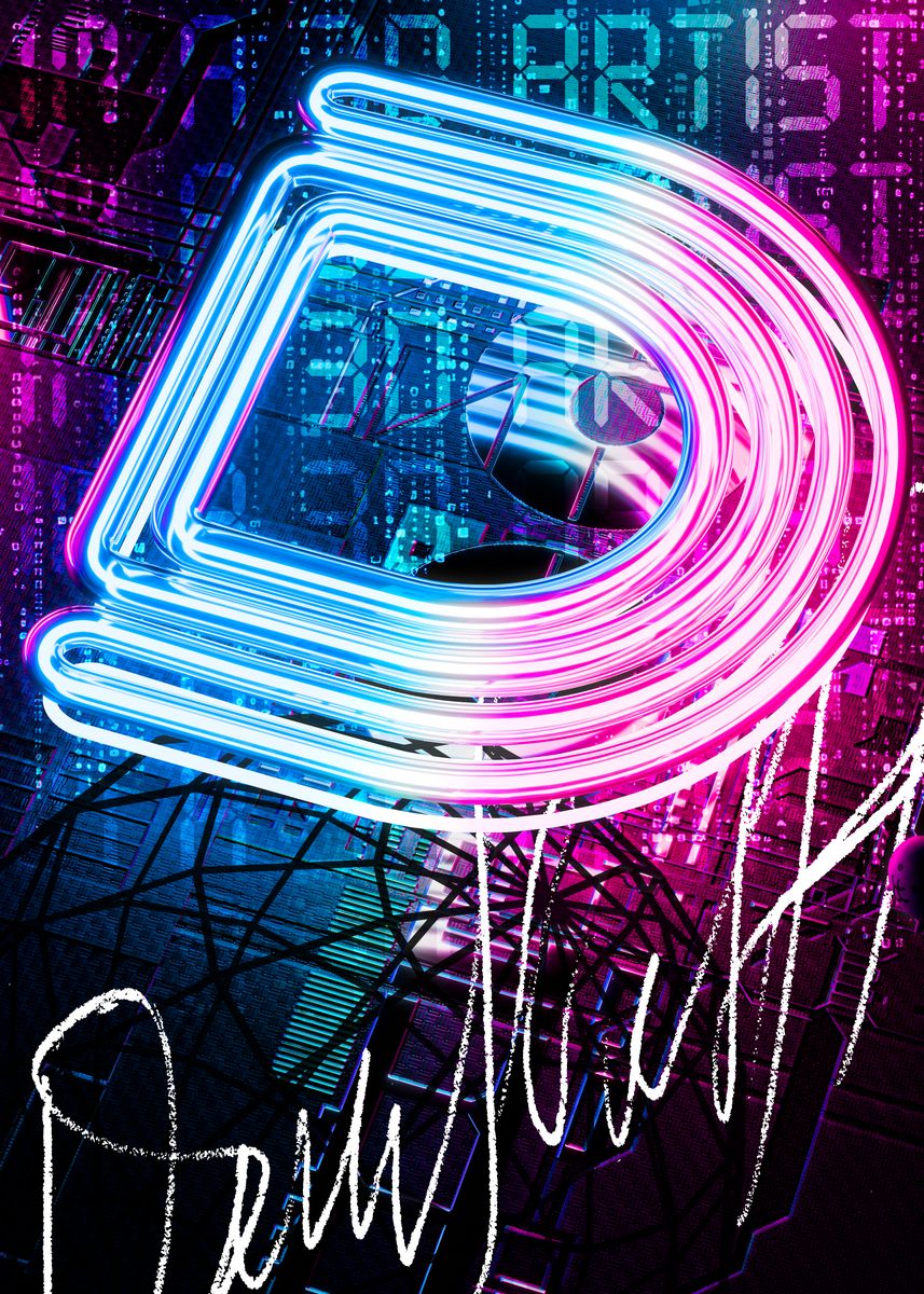 'Daniel Krafft Logo' Poster, picture, metal print, paint by Daniel ...