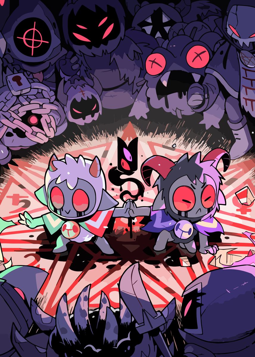 'Dark Fantasy Characters' Poster, picture, metal print, paint by gum ...