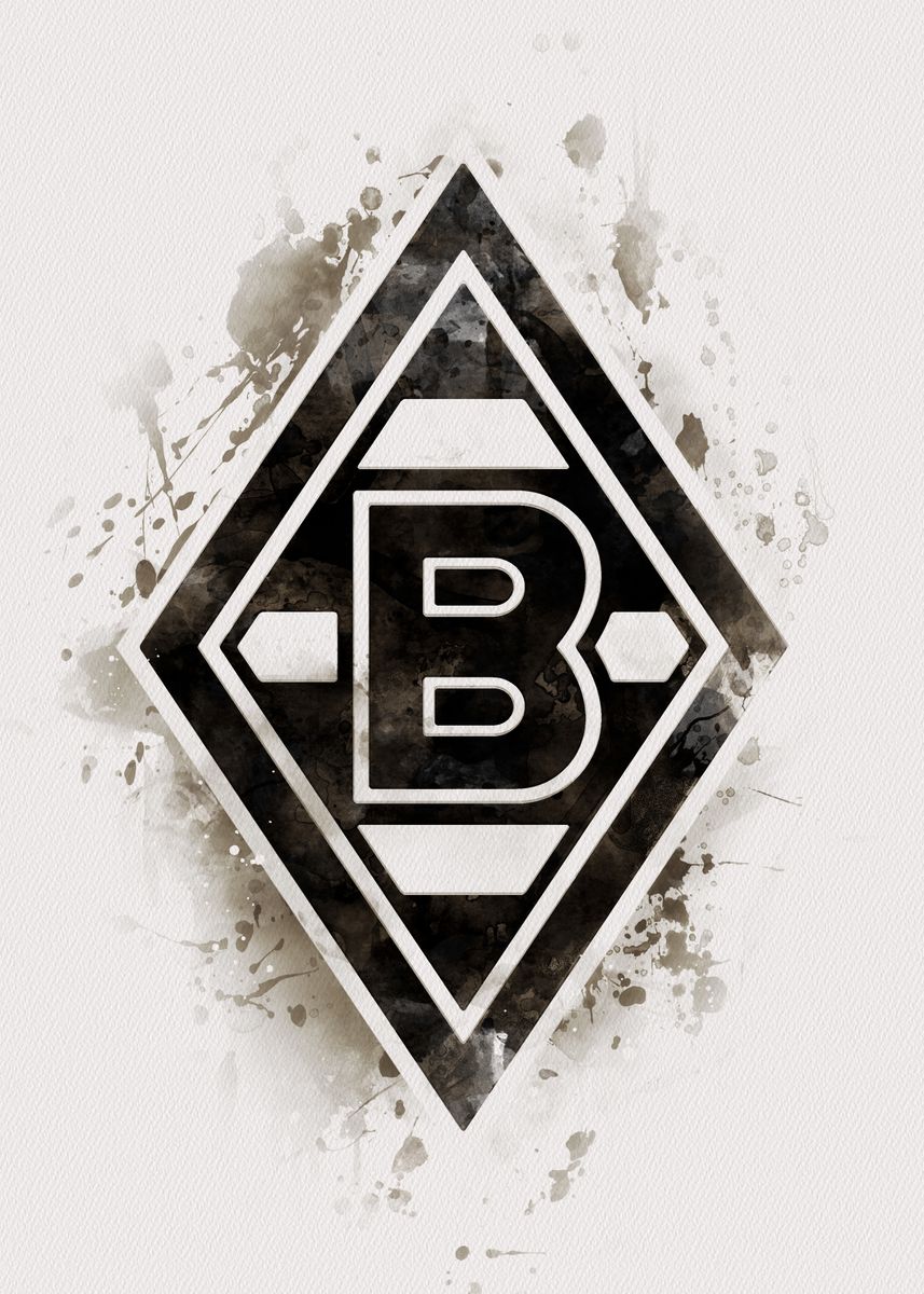 'Borussia Monchengladbach Logo' Poster, picture, metal print, paint by ...