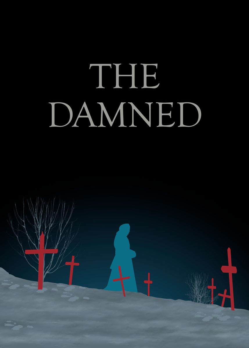 'The Damned Poster' Poster, picture, metal print, paint by geeks holic ...
