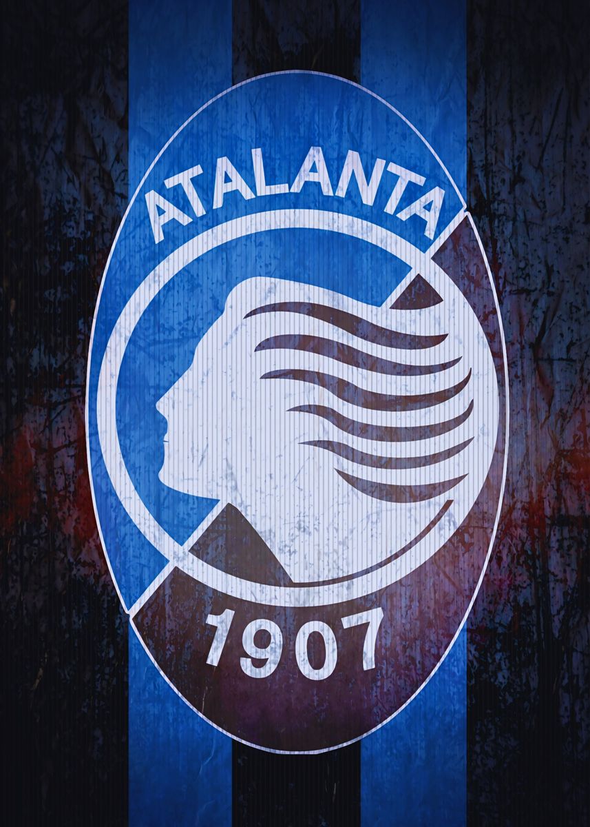 'Atalanta FC Logo' Poster, picture, metal print, paint by Sports Art ...