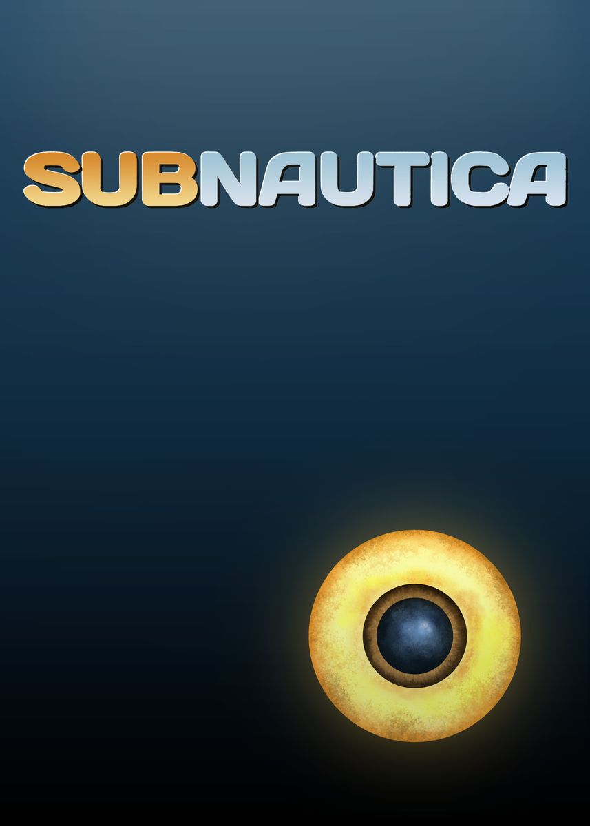 'Subnautica Peeper Poster' Poster, picture, metal print, paint by Jack ...